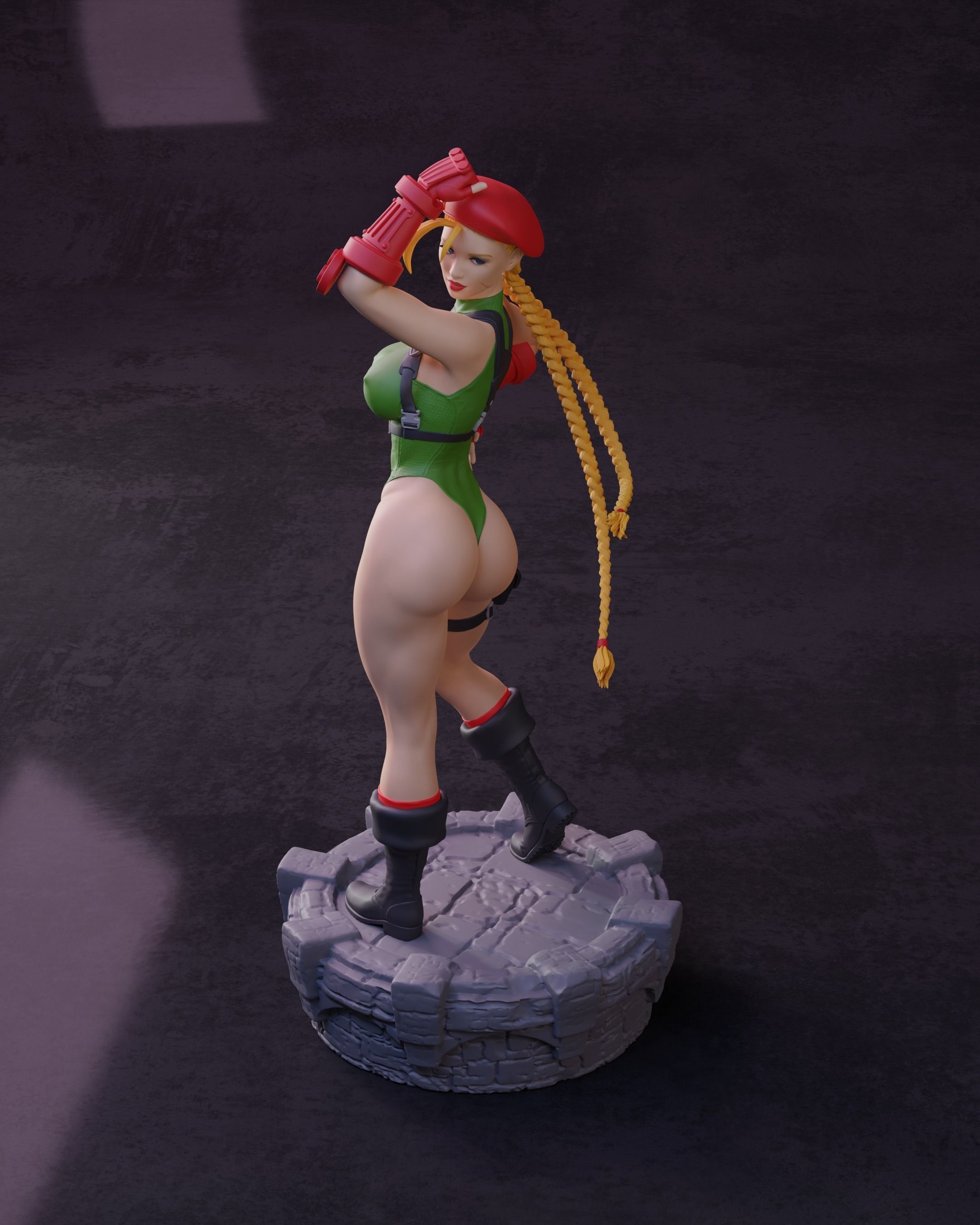 Cammy Sfv 3d Model 3d Printable Cgtrader