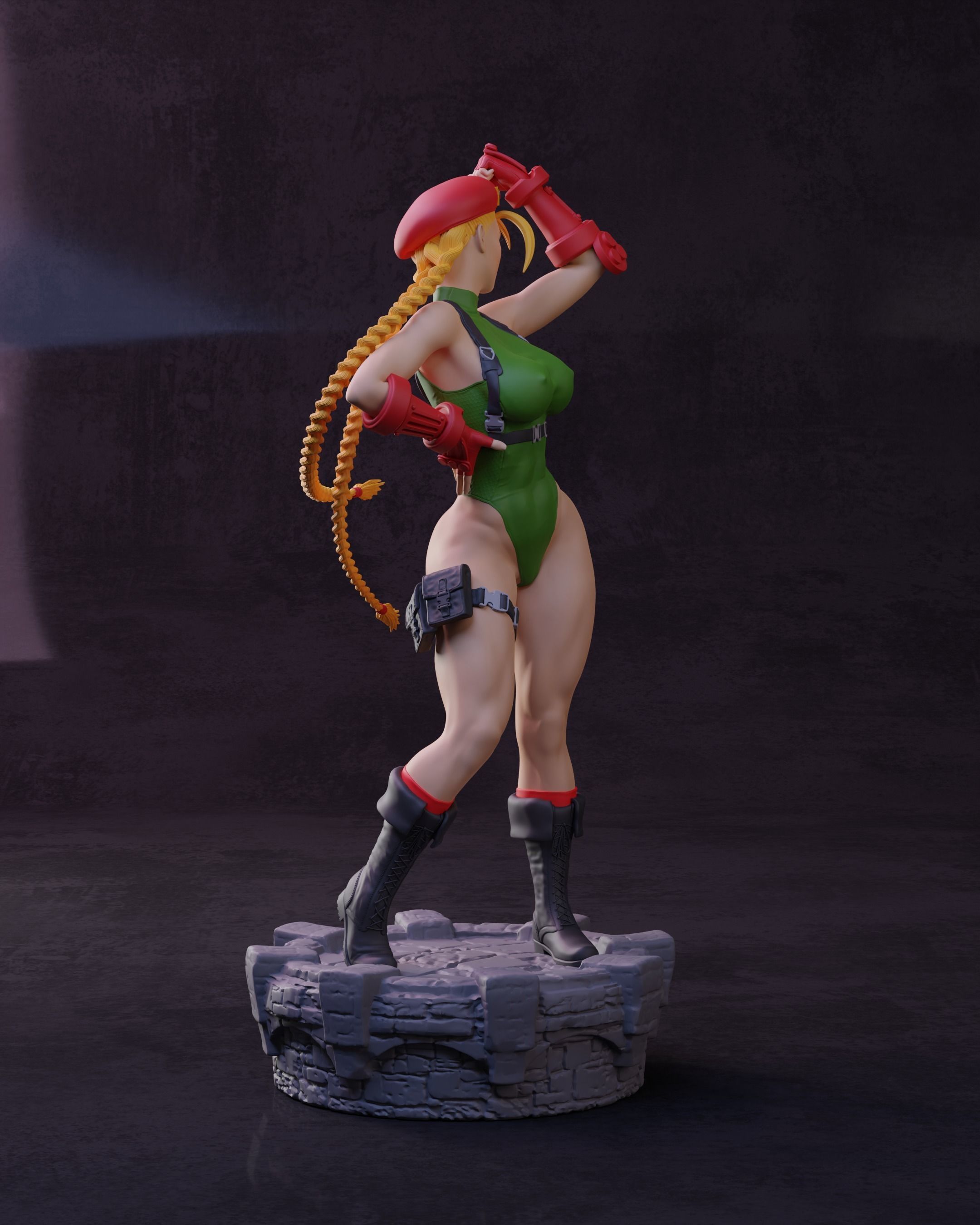 Cammy Sfv 3d Model 3d Printable Cgtrader