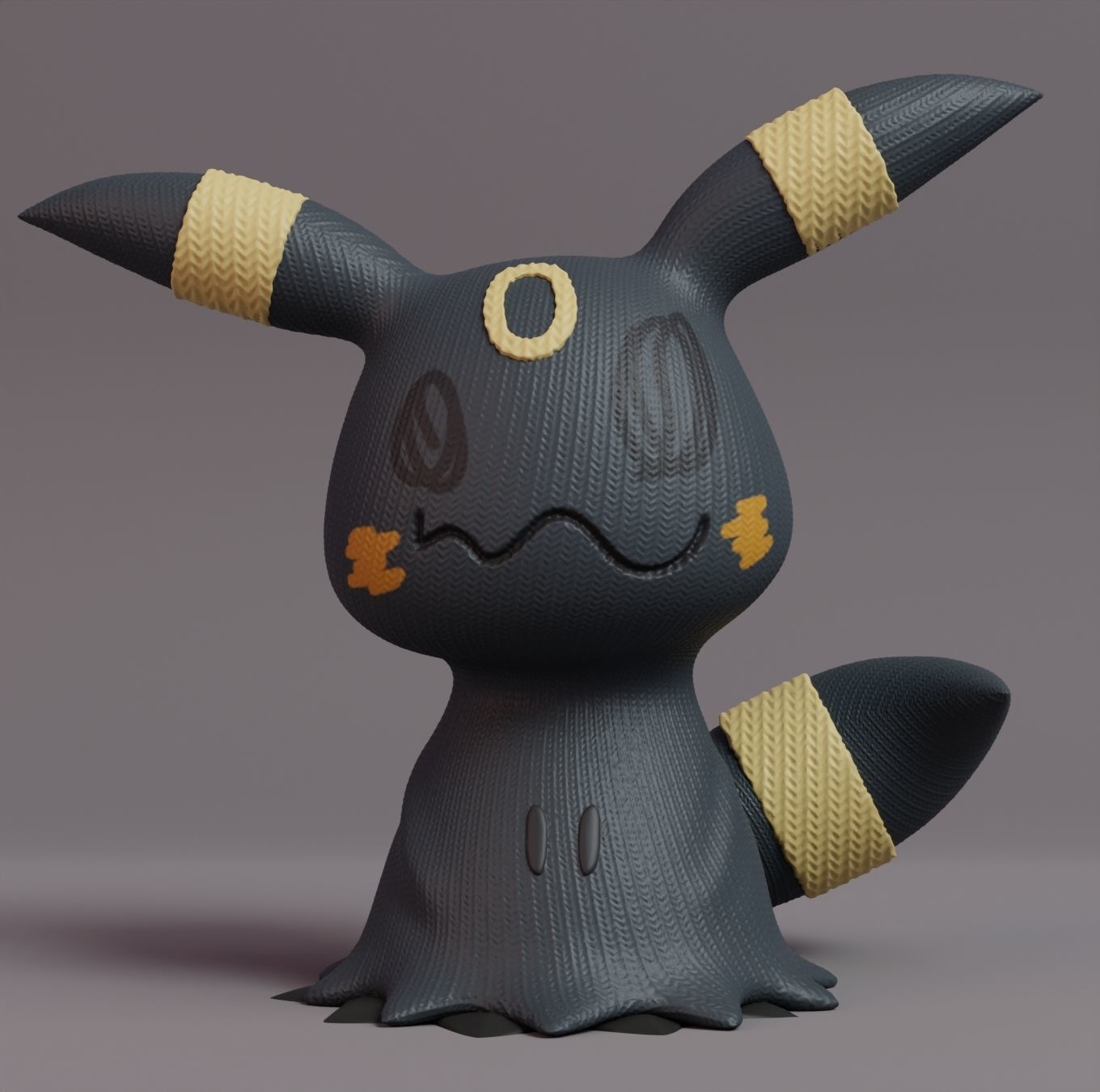 Pokemon - Mimikyu Umbreon 3D model 3D printable | CGTrader