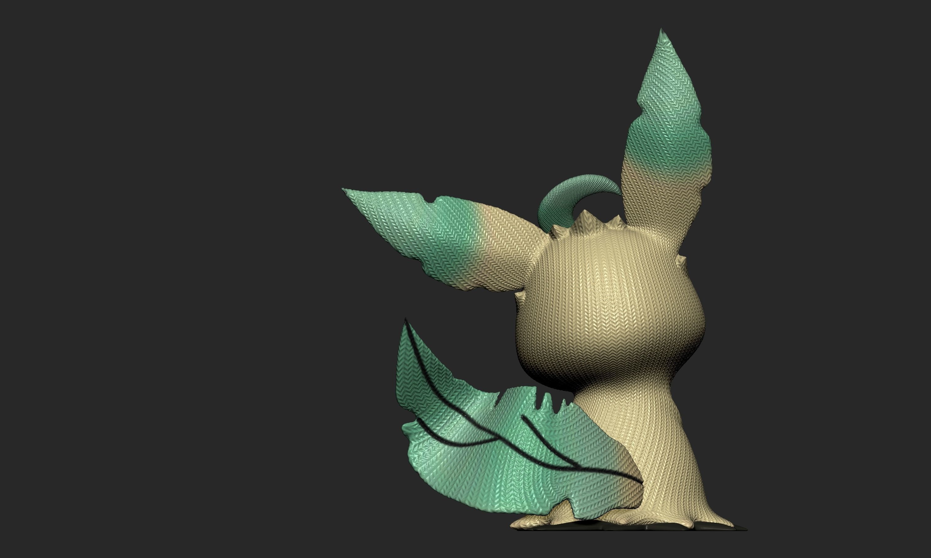 Pokemon - Mimikyu Leafeon 3D model 3D printable | CGTrader
