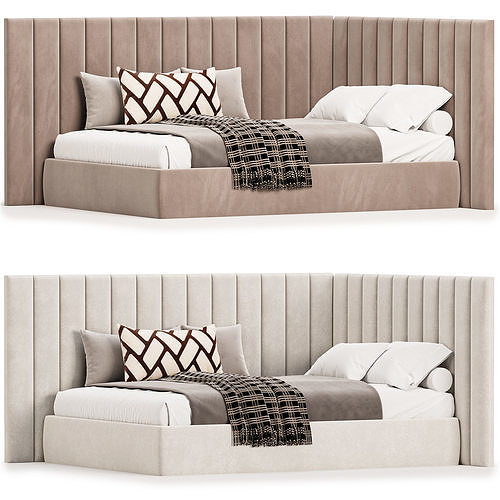 Bedroom kids Bed 3D model | CGTrader