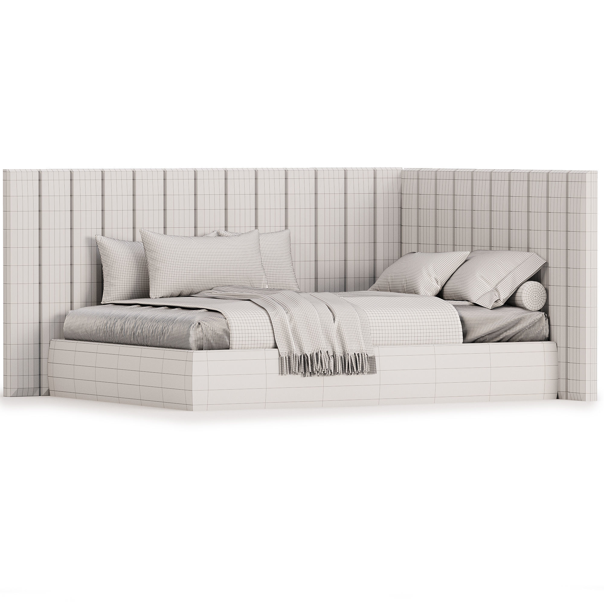 Bedroom kids Bed 3D model | CGTrader