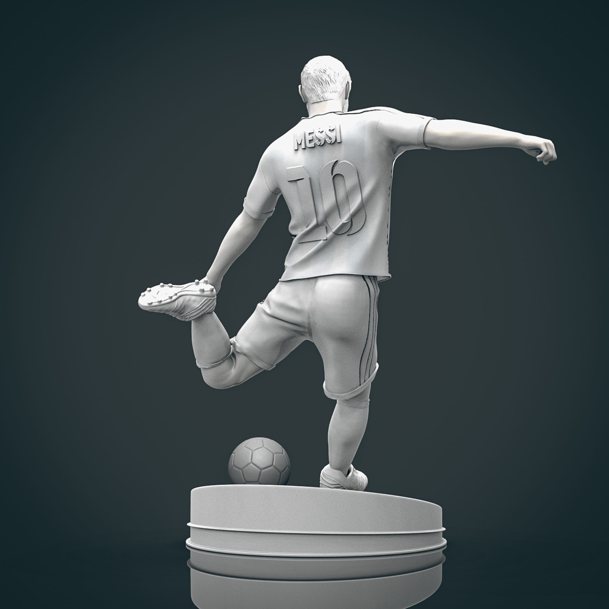Lionel Messi 3D Printable 5 3D model 3D printable | CGTrader
