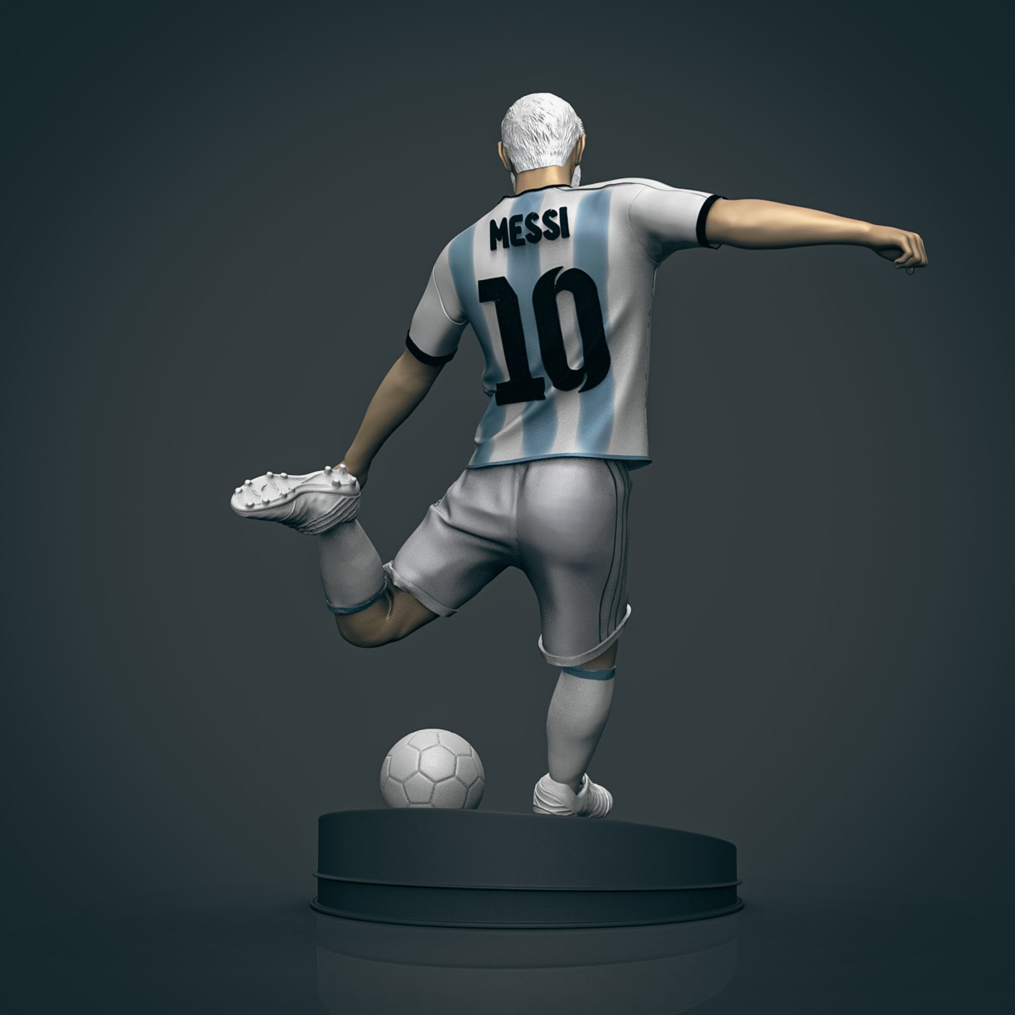 Lionel Messi 3D Printable 5 3D model 3D printable | CGTrader