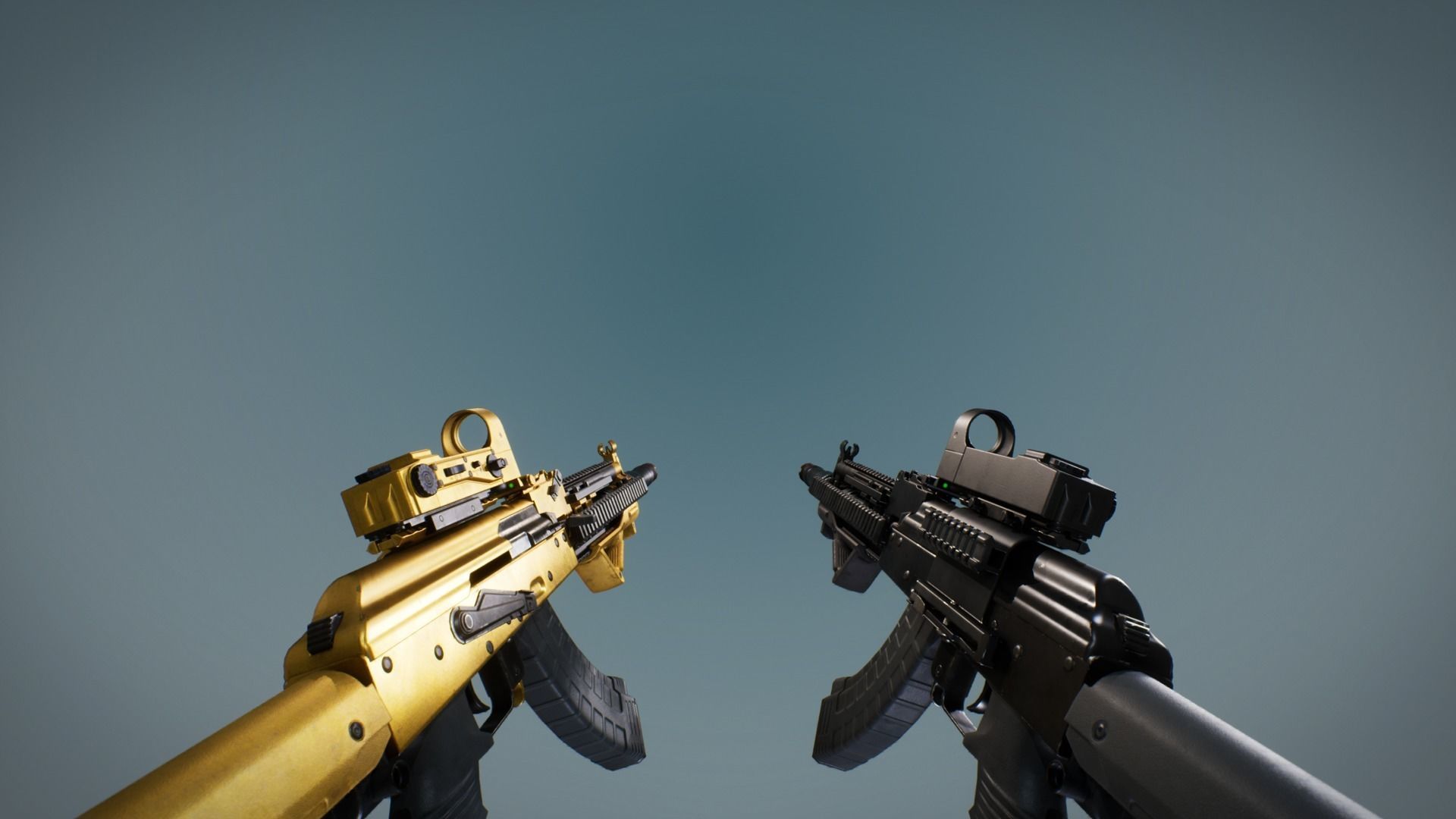 3D model 9 Modern Firearms Pack - AAA - Game Ready - Rigged VR / AR ...