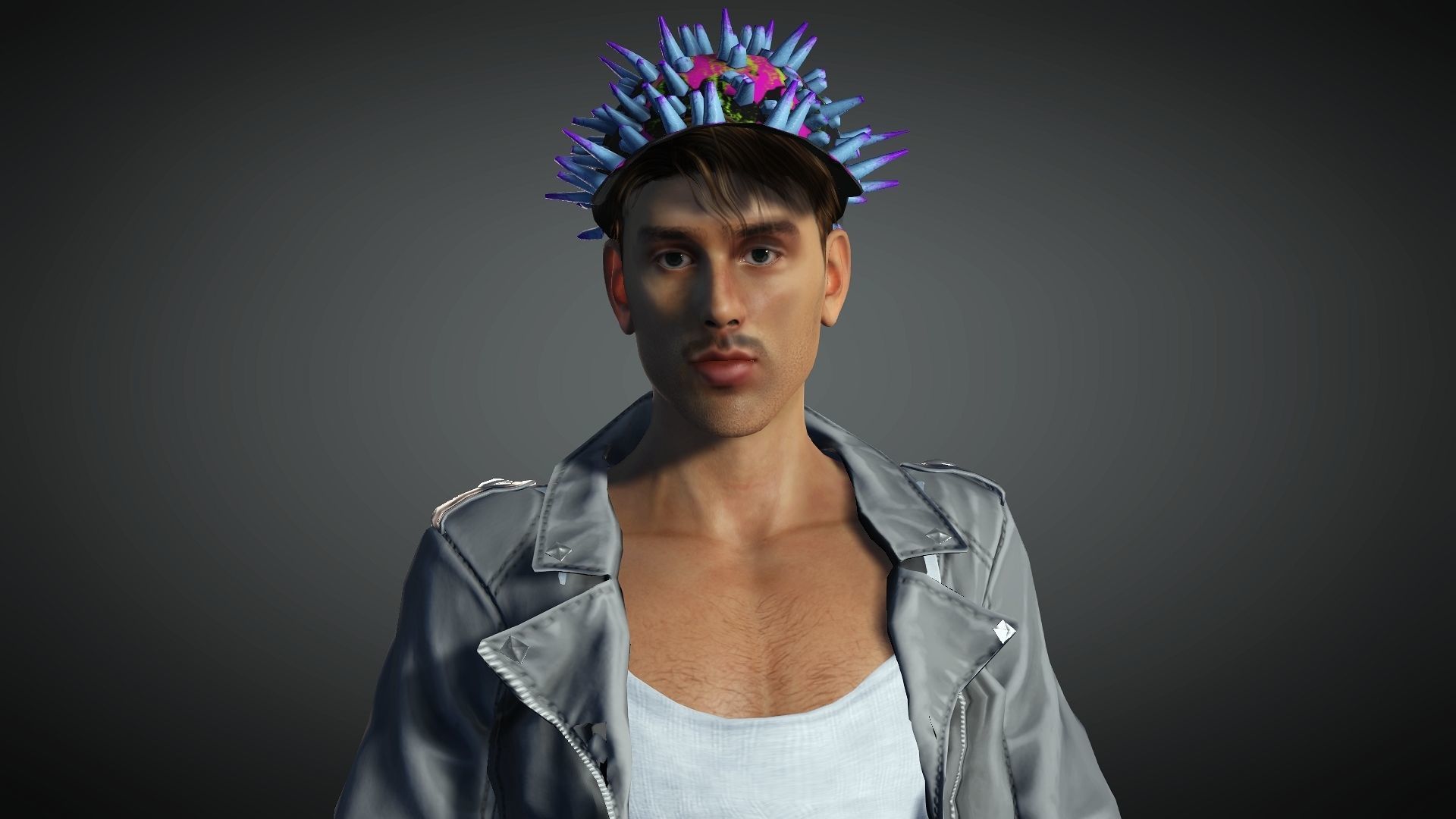 3D model Character - City Rocker Avatar - Rigged and Blendshapes VR ...