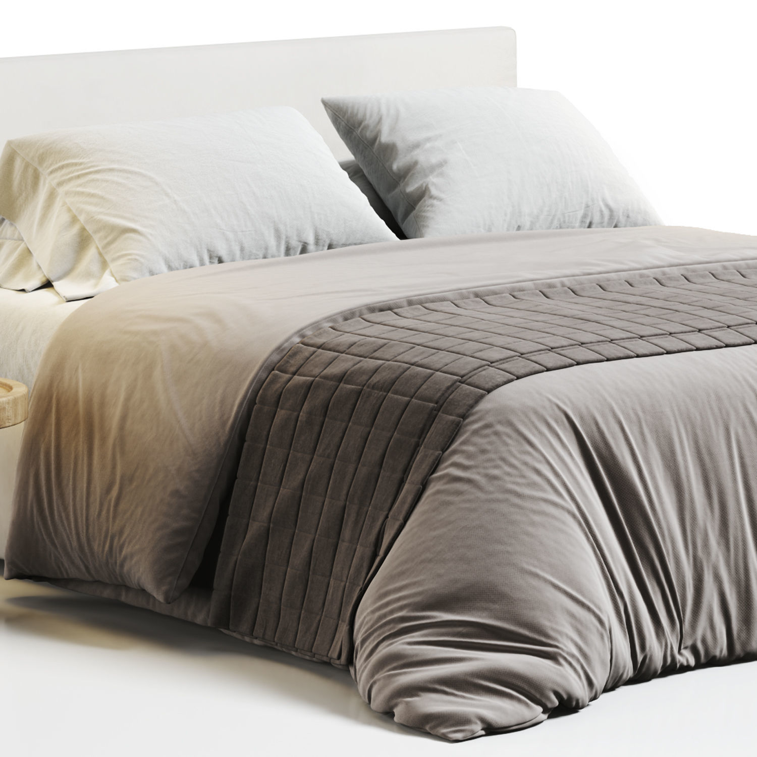 Meridiani Stone Bed 3D model | CGTrader