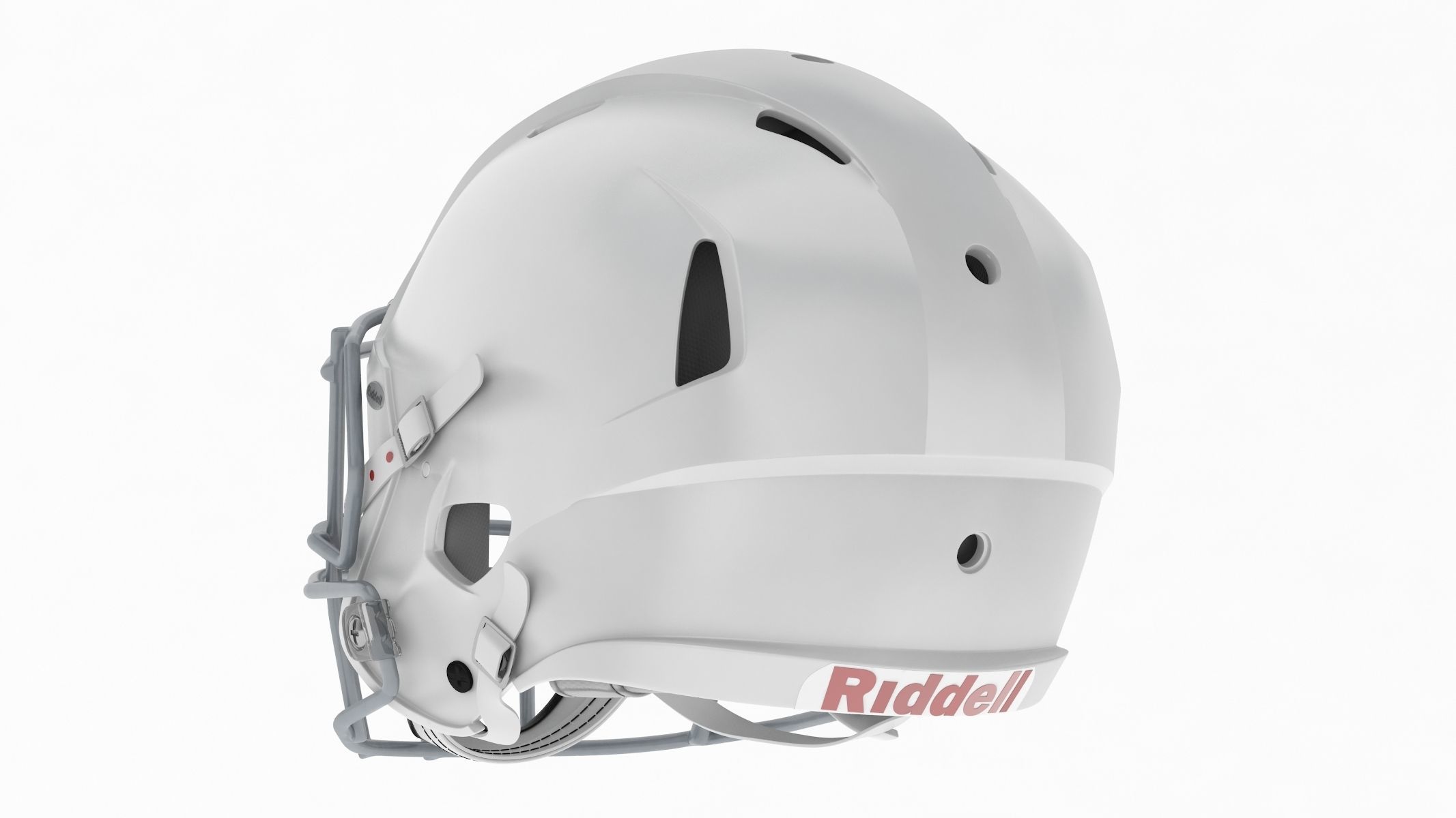 Riddell Victor Youth Football Helmet with Facemask 3D model | CGTrader