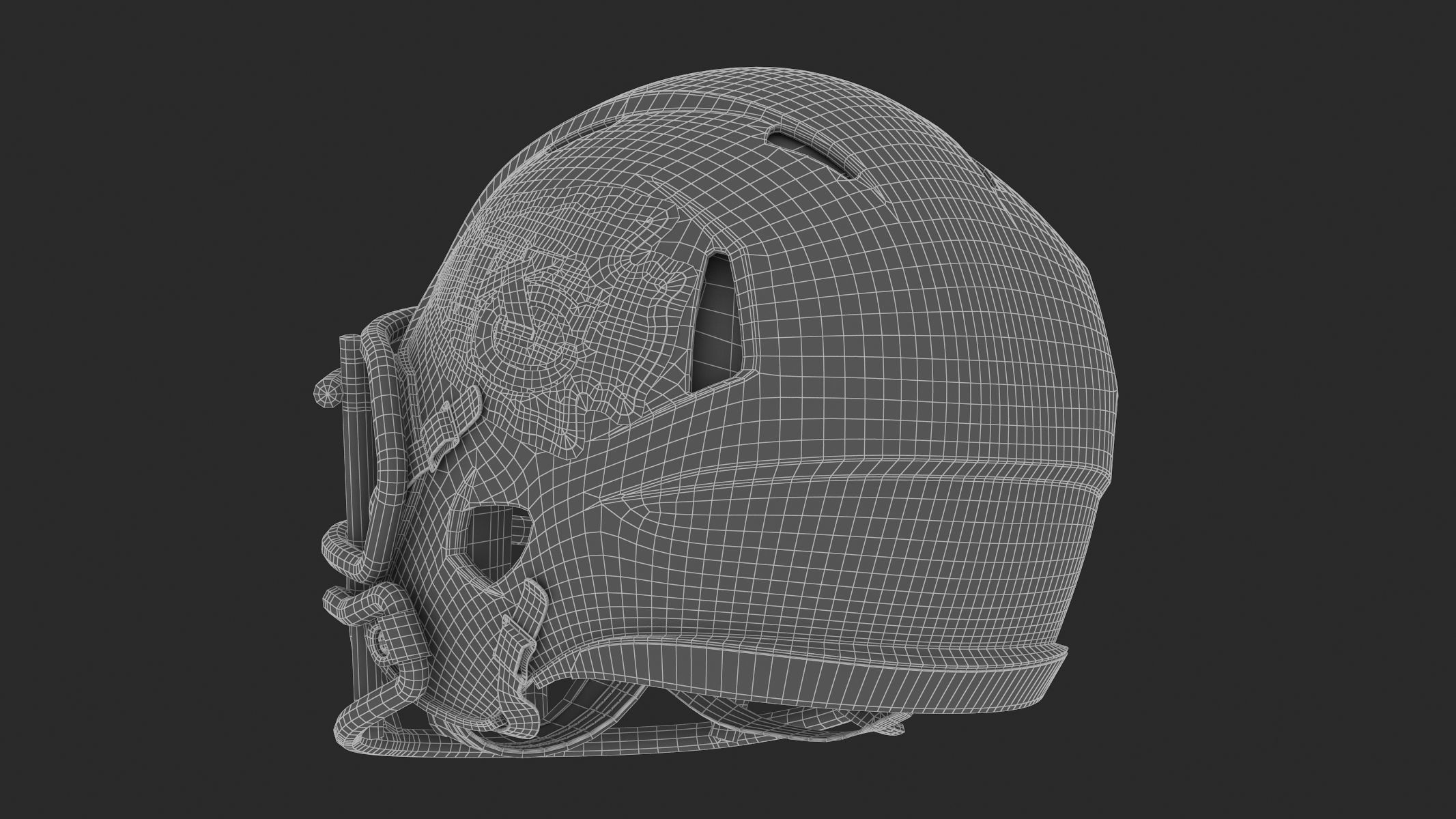 Riddell NFL Speed Mini Football Helmet with Facemask 3D model | CGTrader