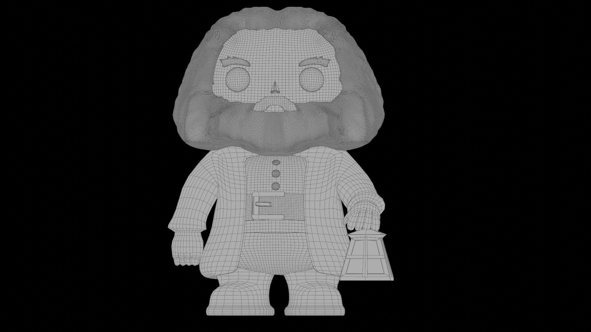 Hagrid from the Harry Potter 3D model | CGTrader