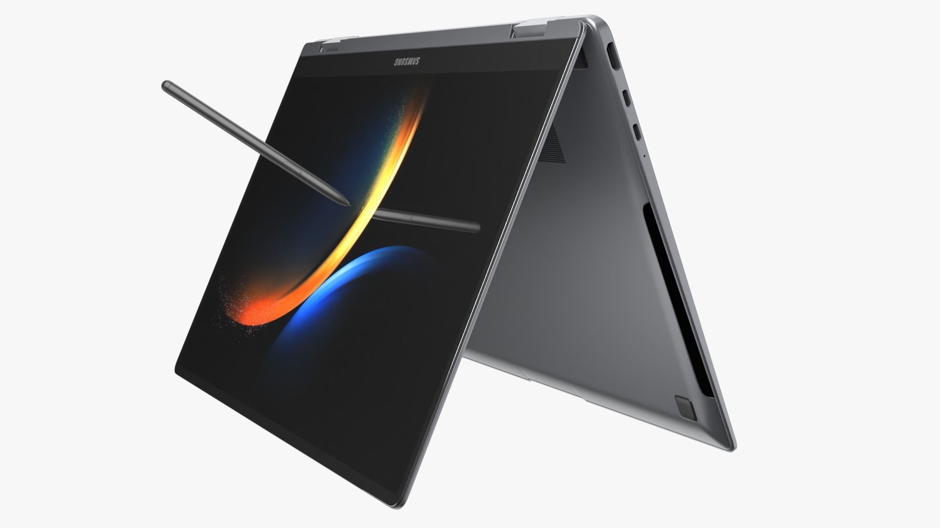 Samsung Galaxy Book 3 Pro 360 3D model rigged | CGTrader