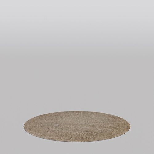 3D model Round Rug VR / AR / low-poly | CGTrader