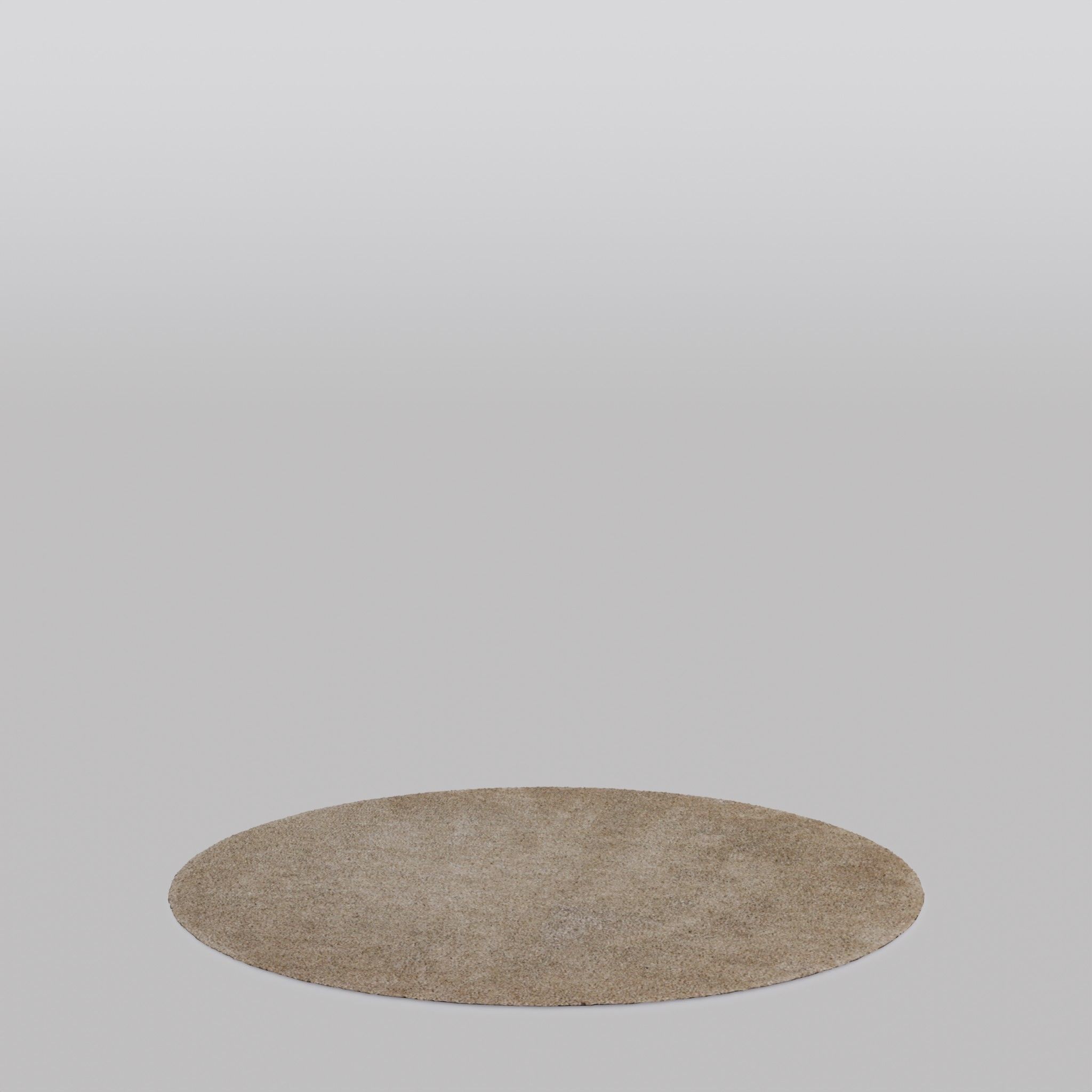 3D model Round Rug VR / AR / low-poly | CGTrader
