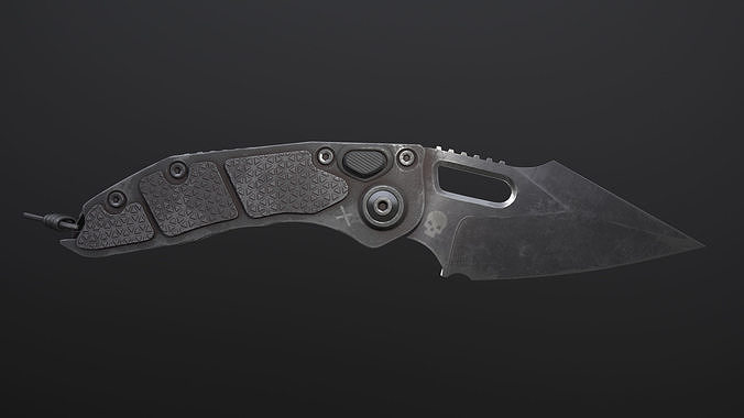 3D model Tactical microtech knife VR / AR / low-poly | CGTrader