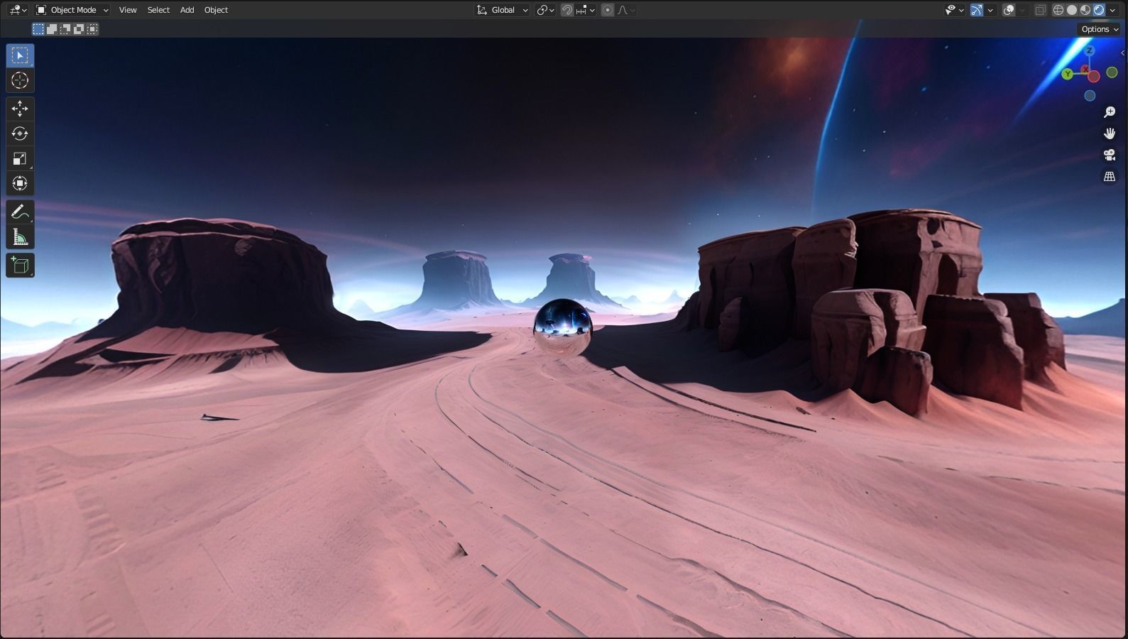 10 HDRIs Alien Planet 3D model | CGTrader