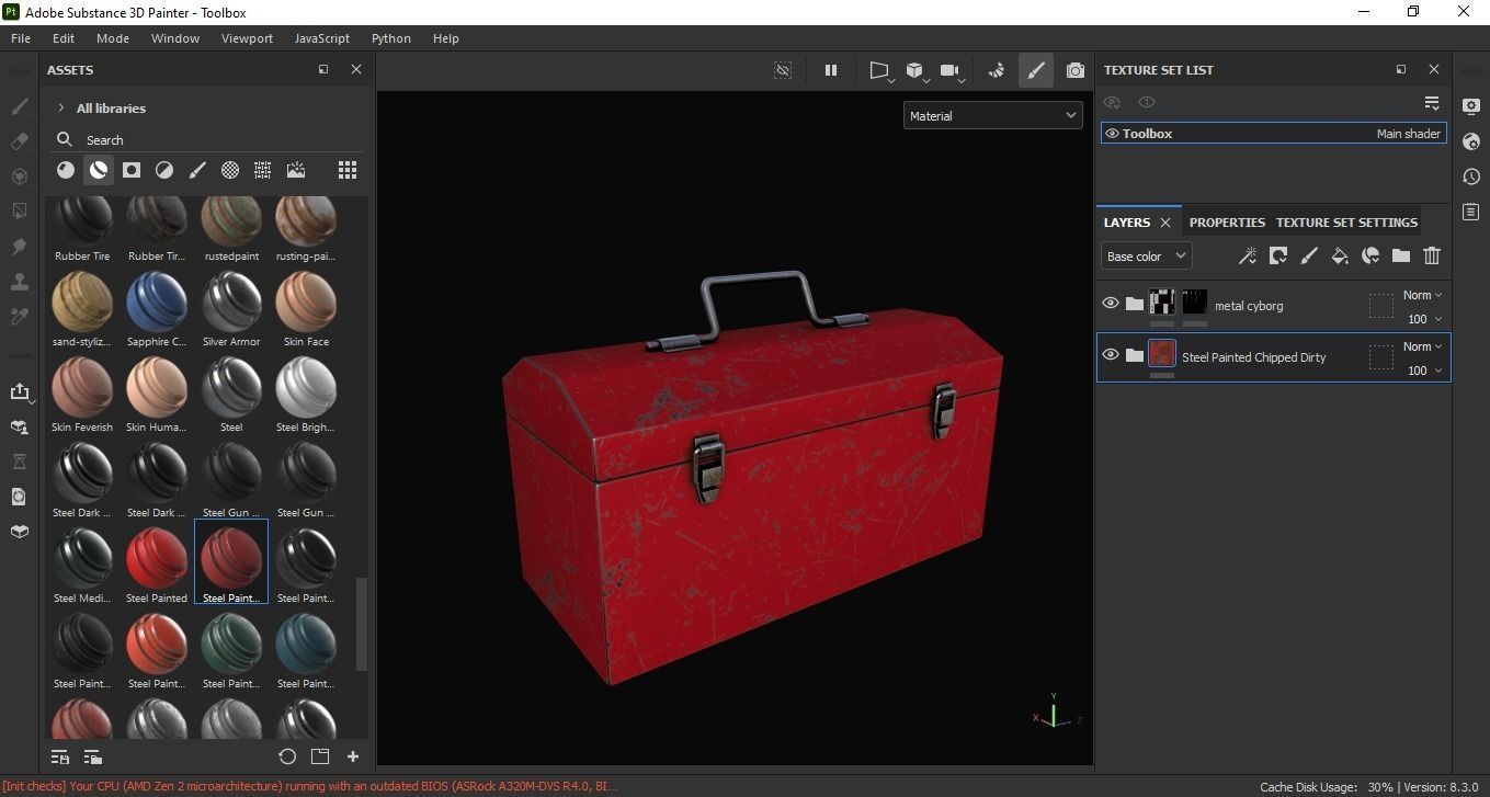 3D model Toolbox 3D Model VR / AR / low-poly | CGTrader