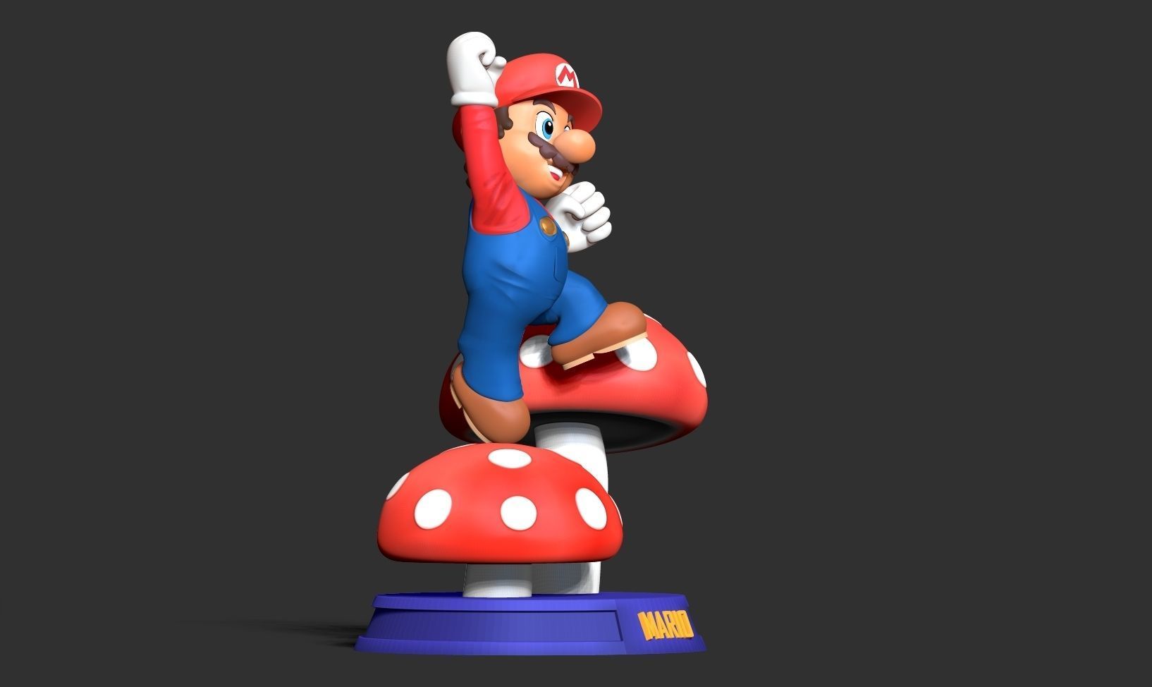 The Super Mario Bros 3D model 3D printable | CGTrader