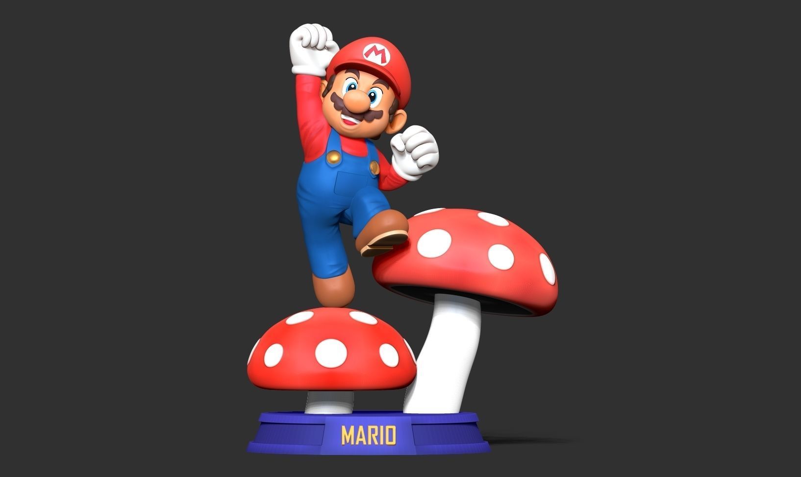 The Super Mario Bros 3D model 3D printable | CGTrader