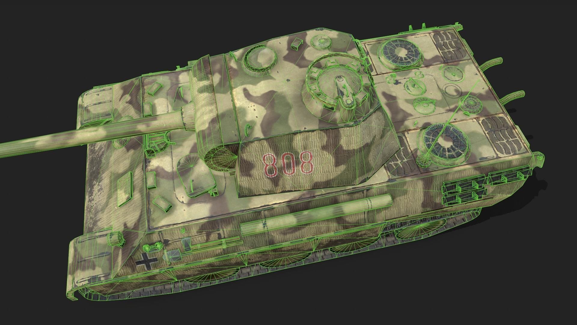 3D model Panzer 5 tank VR / AR / low-poly | CGTrader