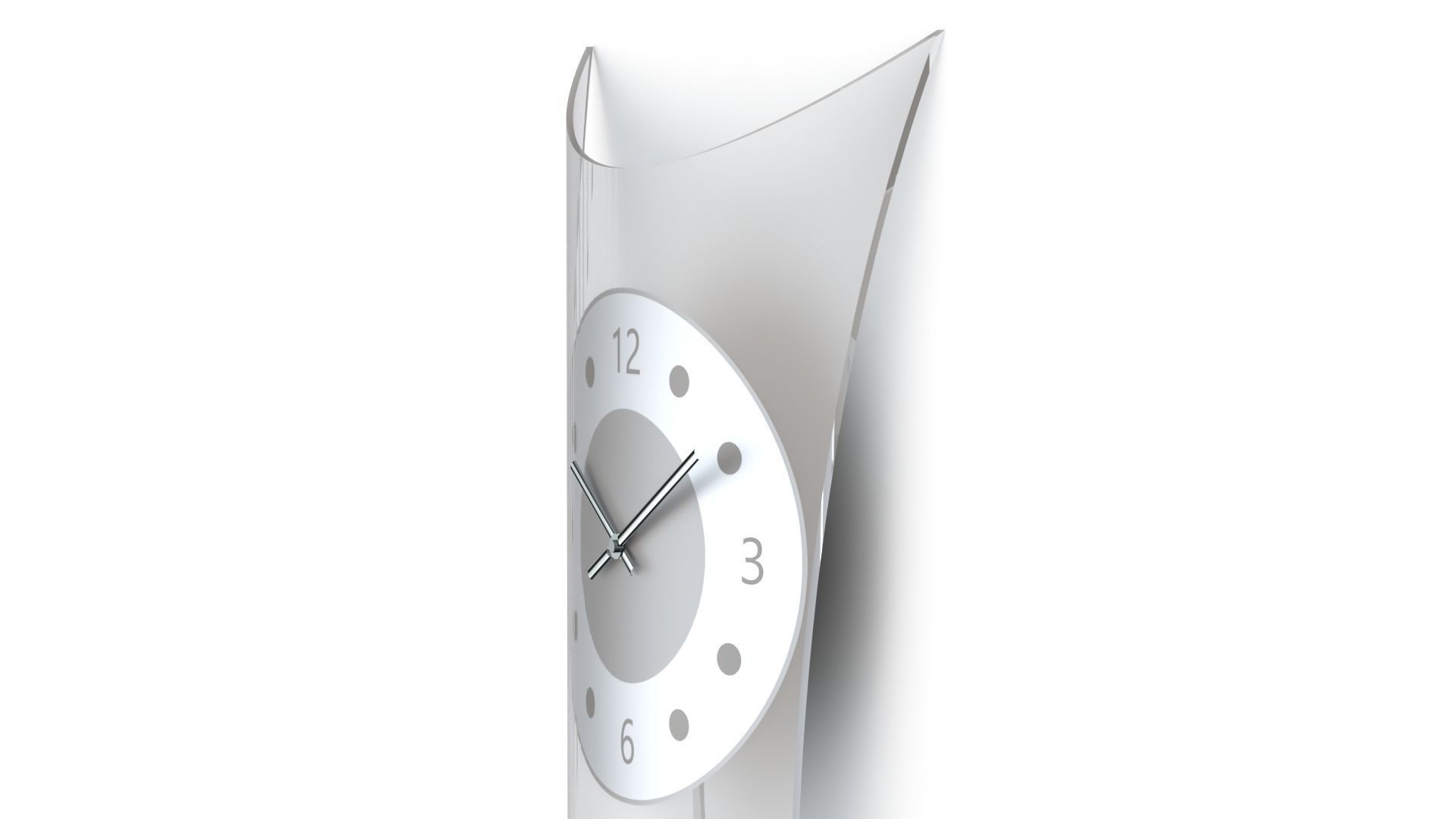 Wall pendulum clock 3D model | CGTrader