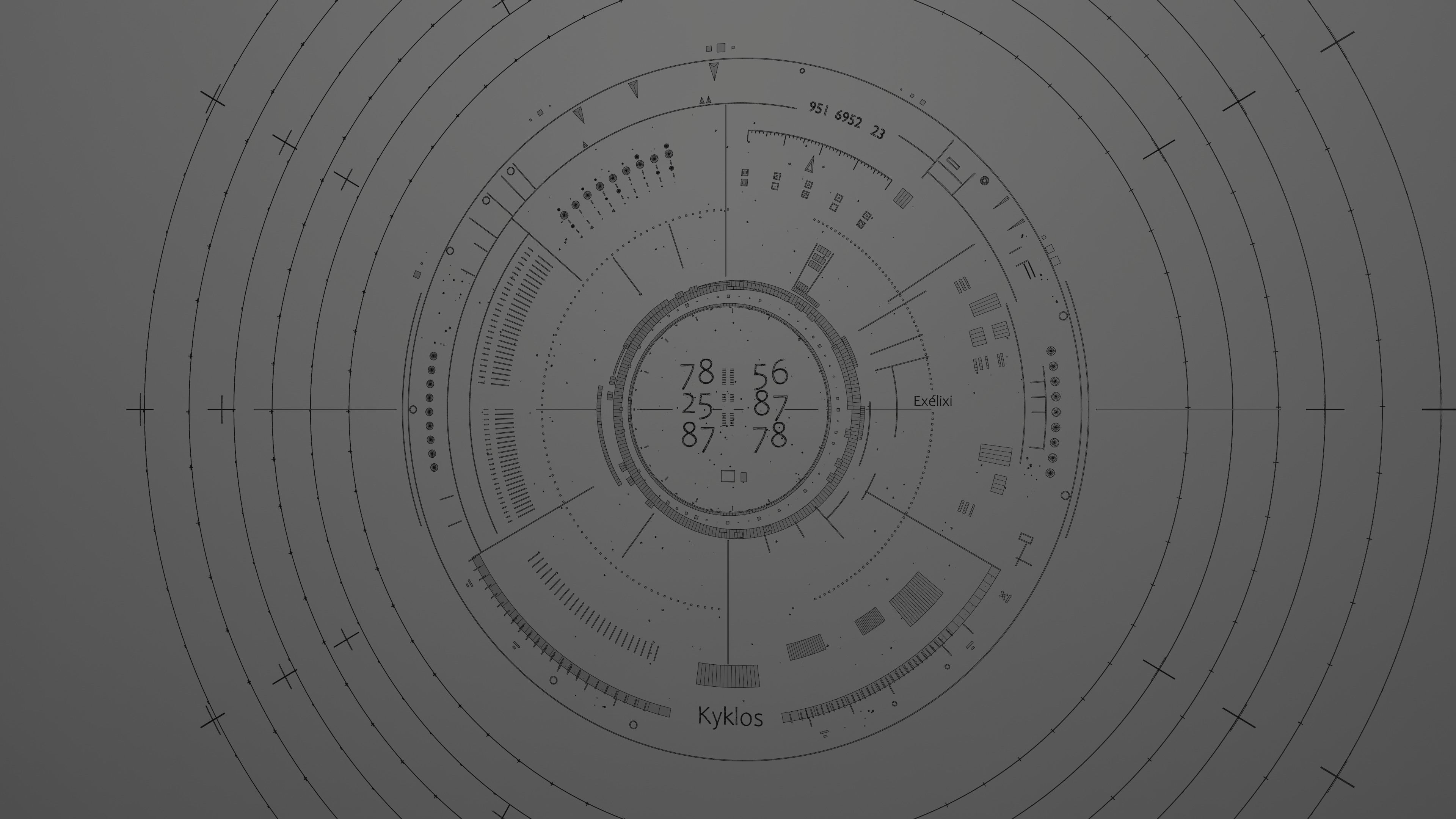 HUD and UI - Kyklos free 3D model animated | CGTrader