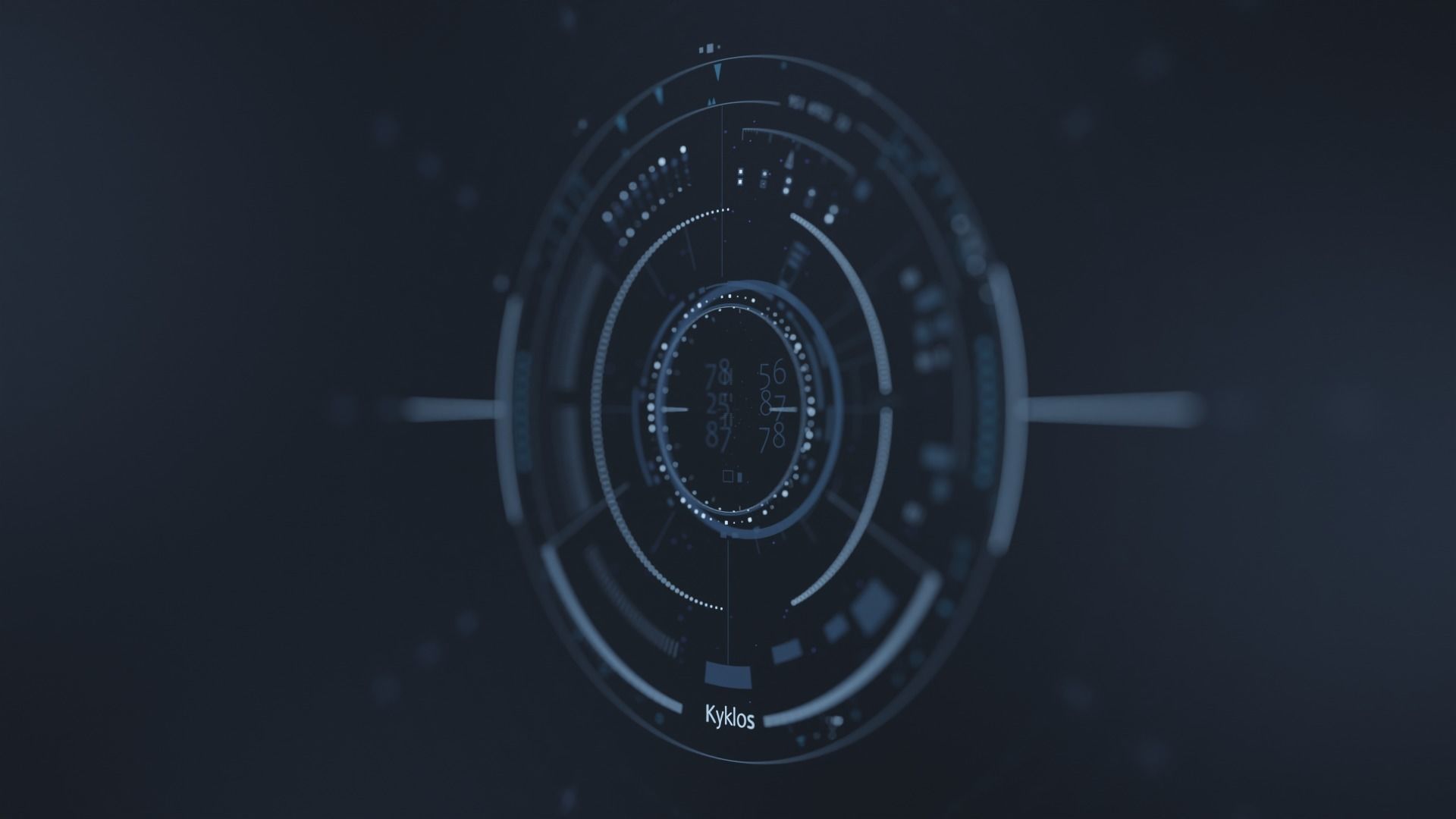 HUD and UI - Kyklos free 3D model animated | CGTrader