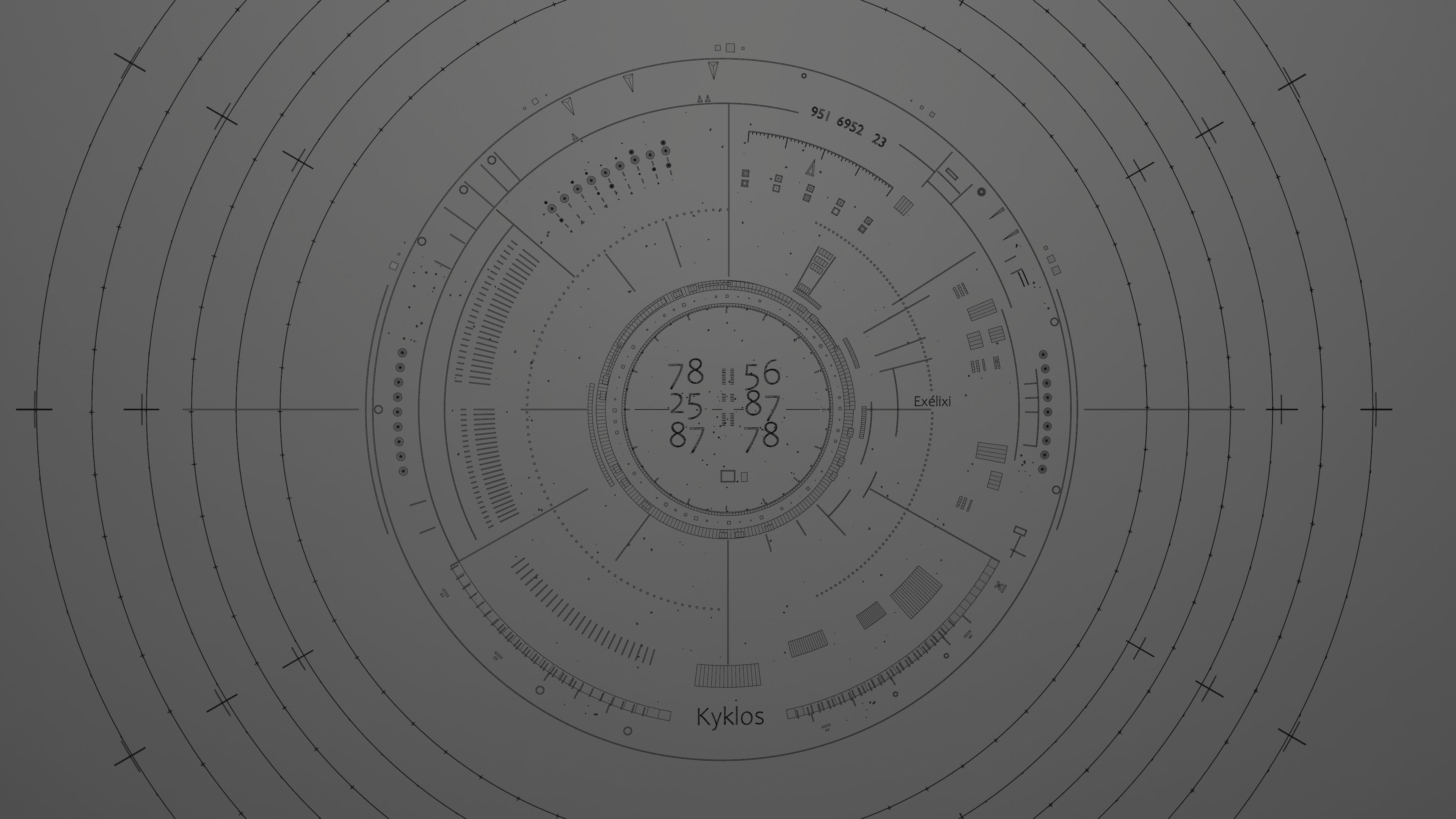 HUD and UI - Kyklos free 3D model animated | CGTrader