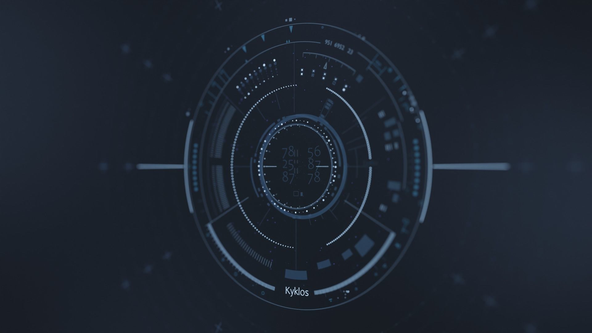 HUD and UI - Kyklos free 3D model animated | CGTrader