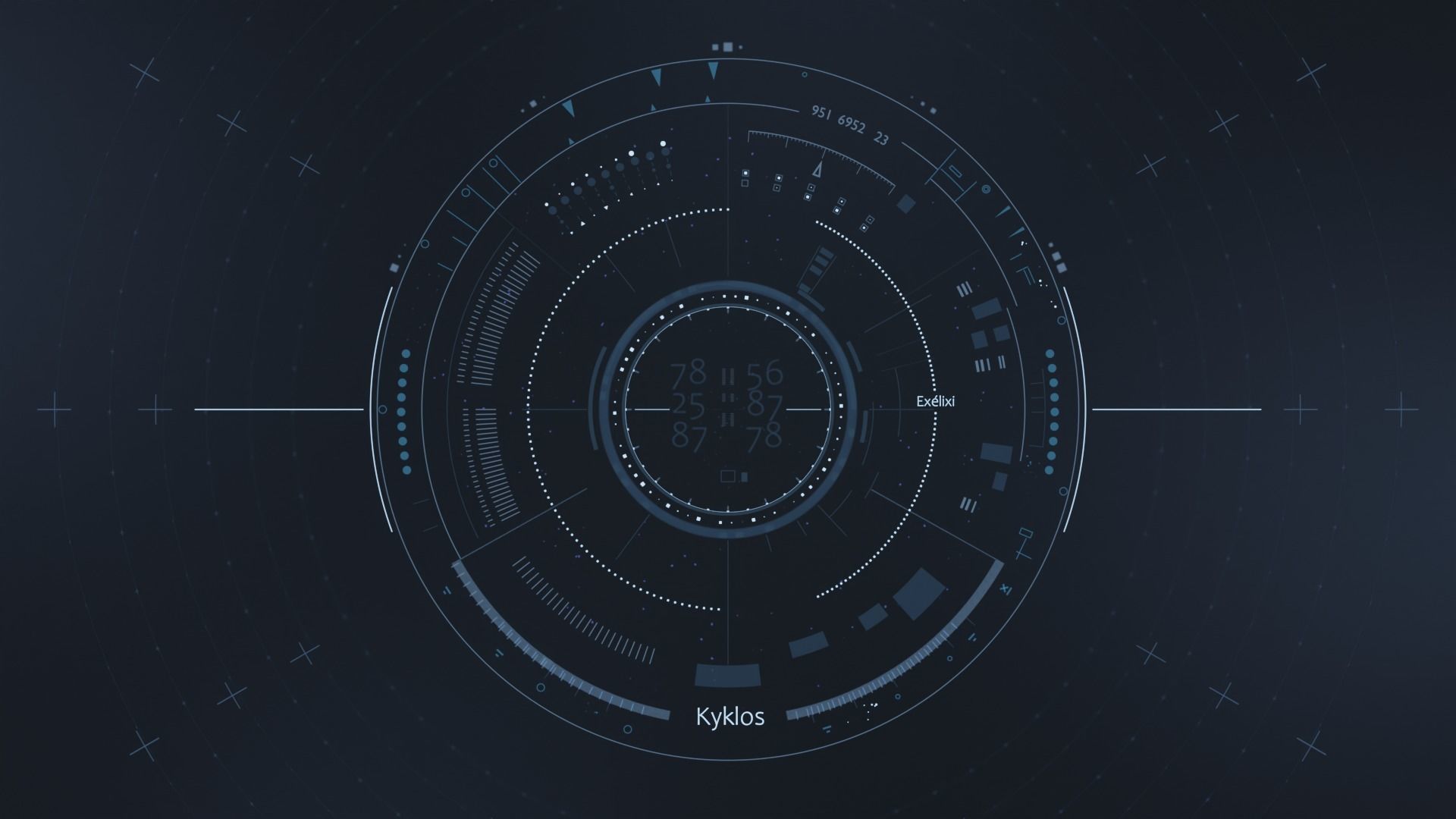 HUD and UI - Kyklos free 3D model animated | CGTrader