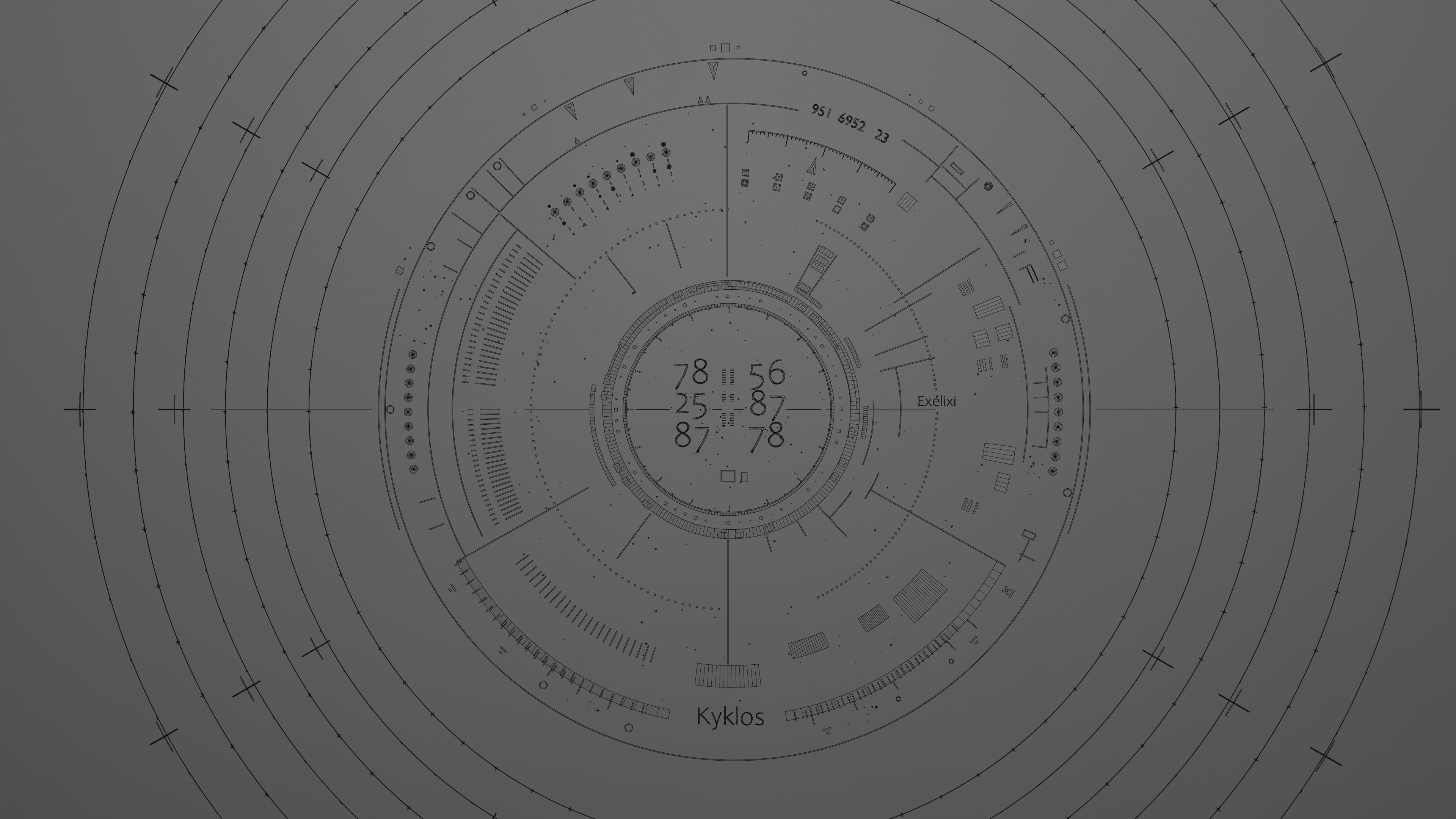 HUD and UI - Kyklos free 3D model animated | CGTrader