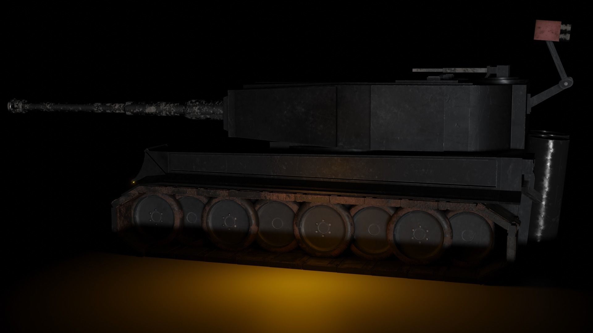 WW2 Tiger Science-Fiction 3D model | CGTrader