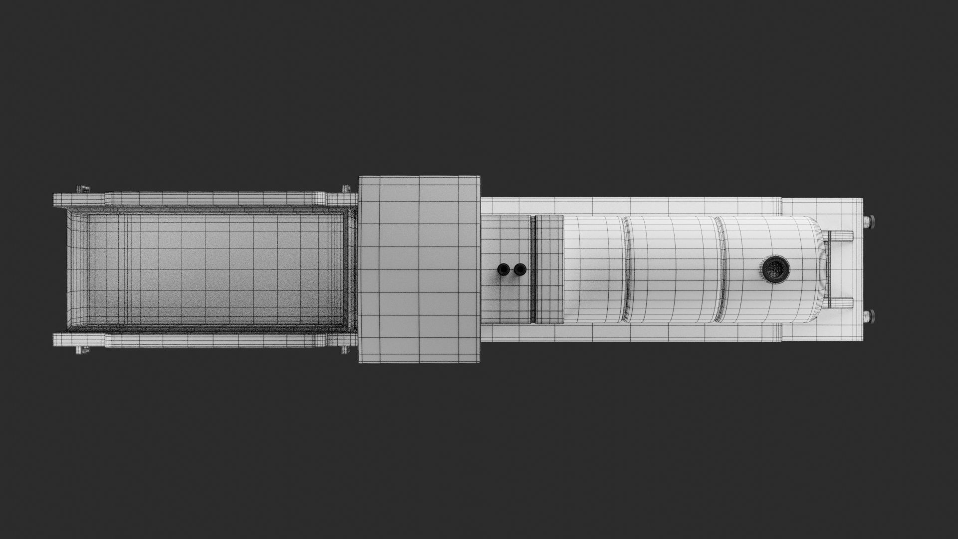 Train with engine 3D model 3D printable | CGTrader