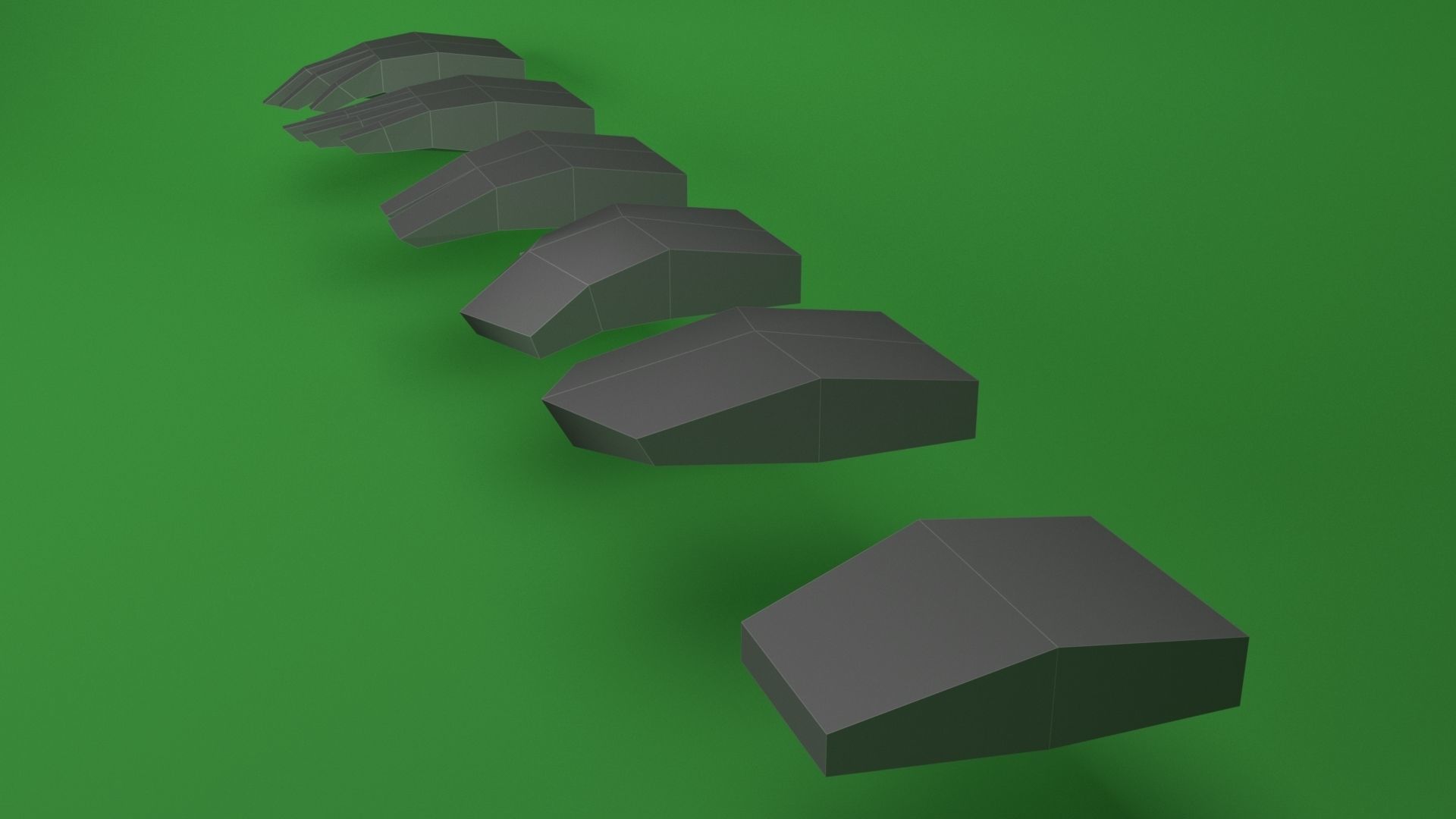 Types of low poly hand 3D model | CGTrader