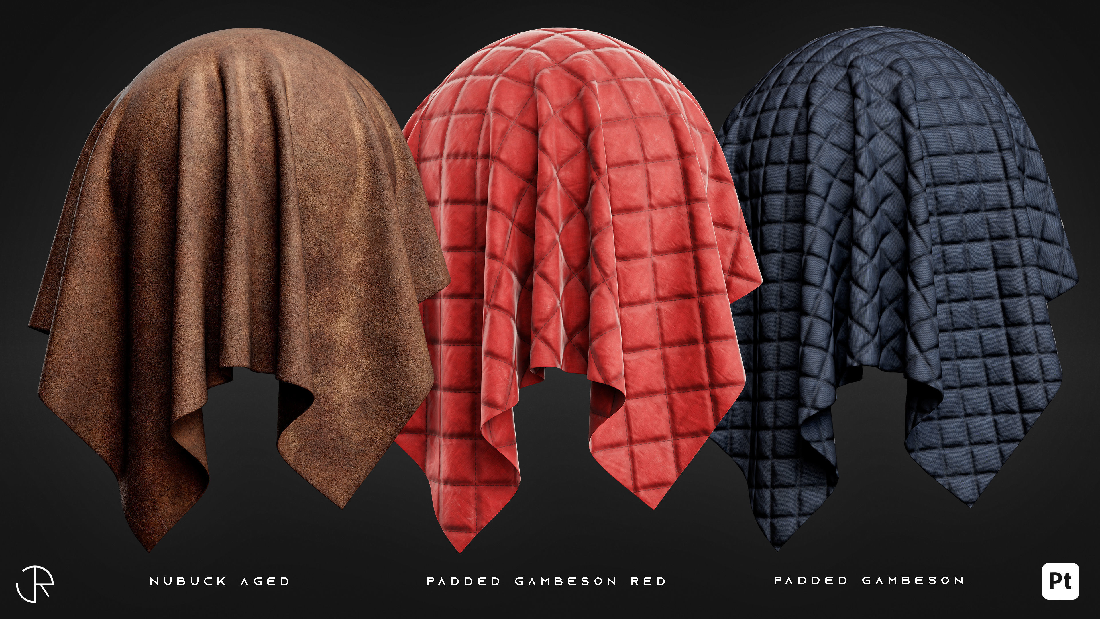 Medieval Fabric and Leather Smart Materials Texture | CGTrader