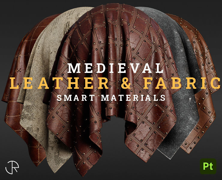 Medieval Fabric and Leather Smart Materials Texture | CGTrader