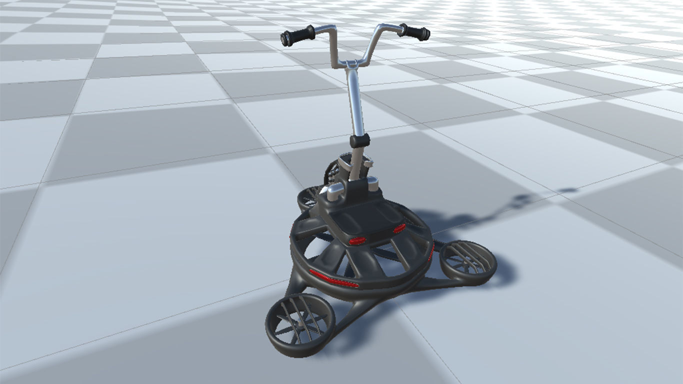3D model Simple Hover Vehicle Physics Scripts with 3D models Kit 1 VR / AR / low-poly | CGTrader