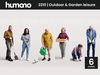 Humano 6-Pack - OUTDOOR AND GARDEN LEISURE - 6x 3D models A 3D Model ...