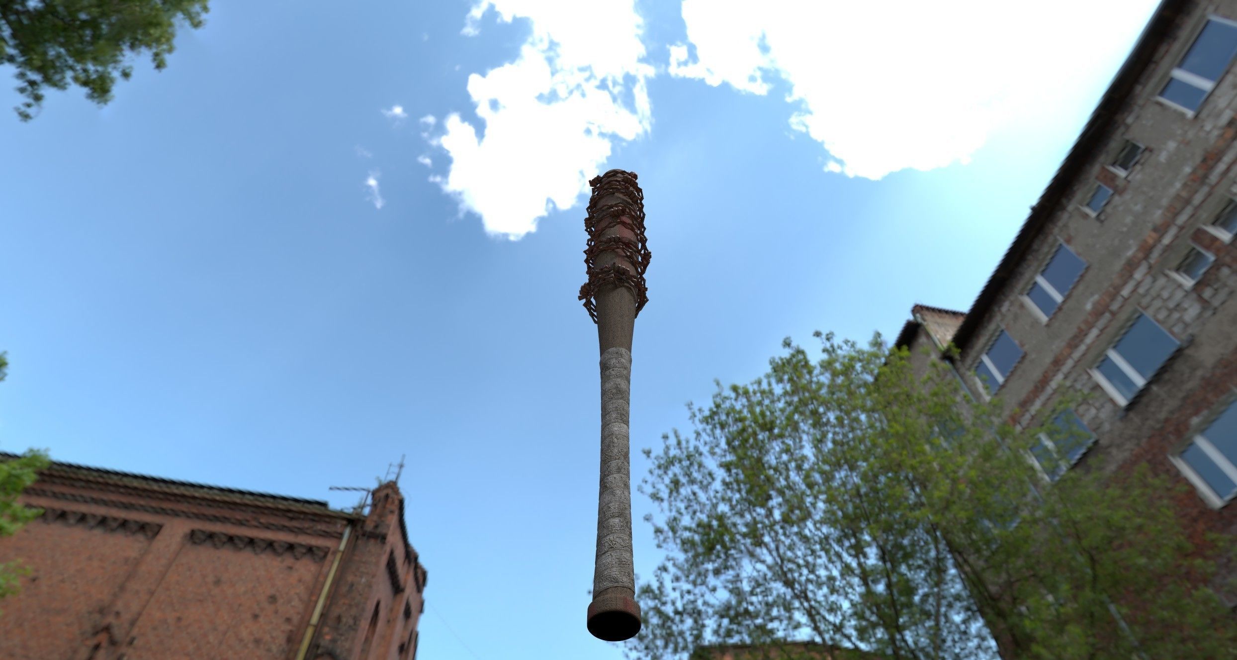 3D model Barbed Wire Bat-PBR-Game Ready Asset VR / AR / low-poly | CGTrader
