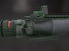 3D model Rifle Scope ACOG TA648-G VR / AR / low-poly | CGTrader