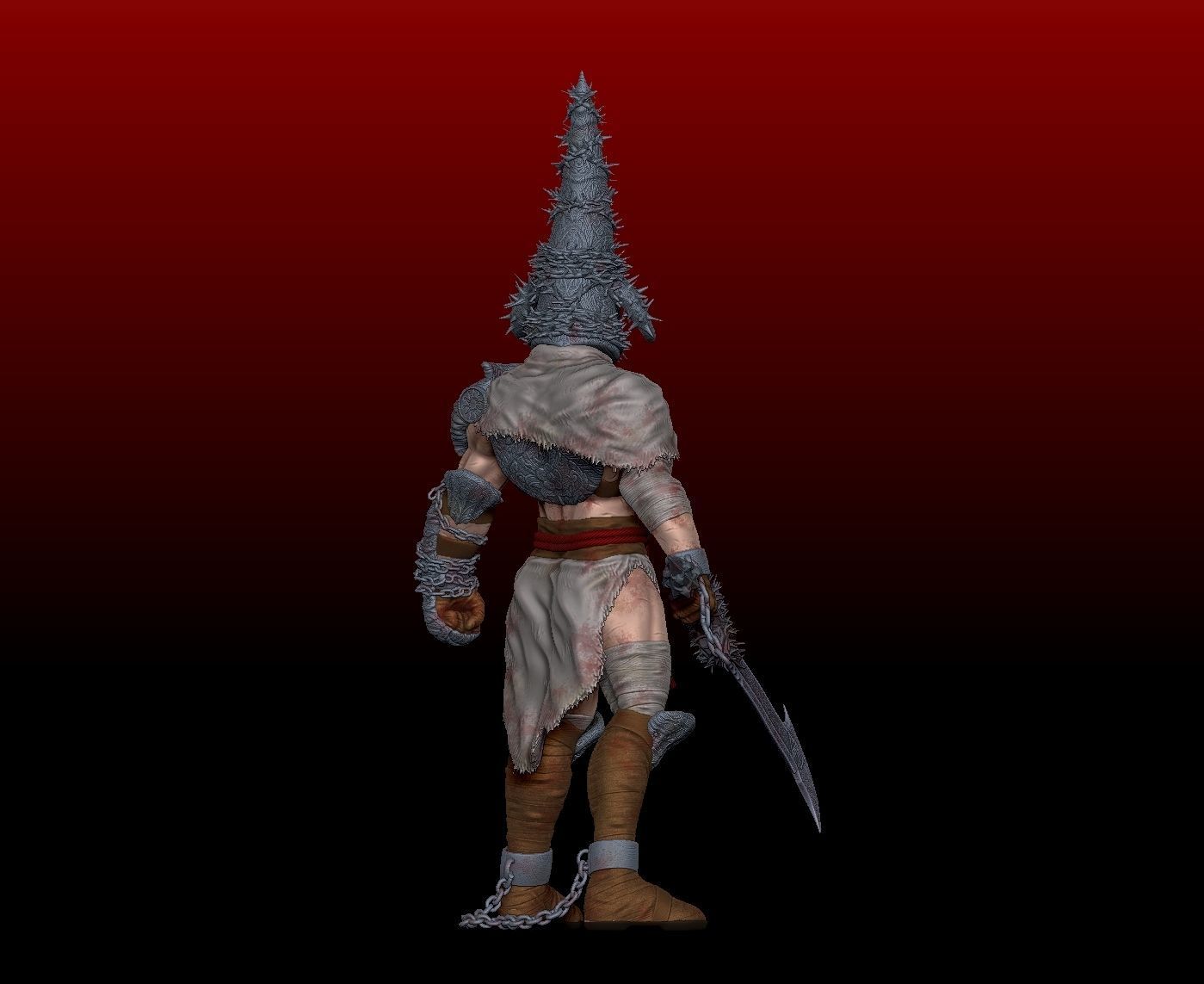 Blasphemous Penitent One - The Relentless Rectitude Skin 3D model 3D ...