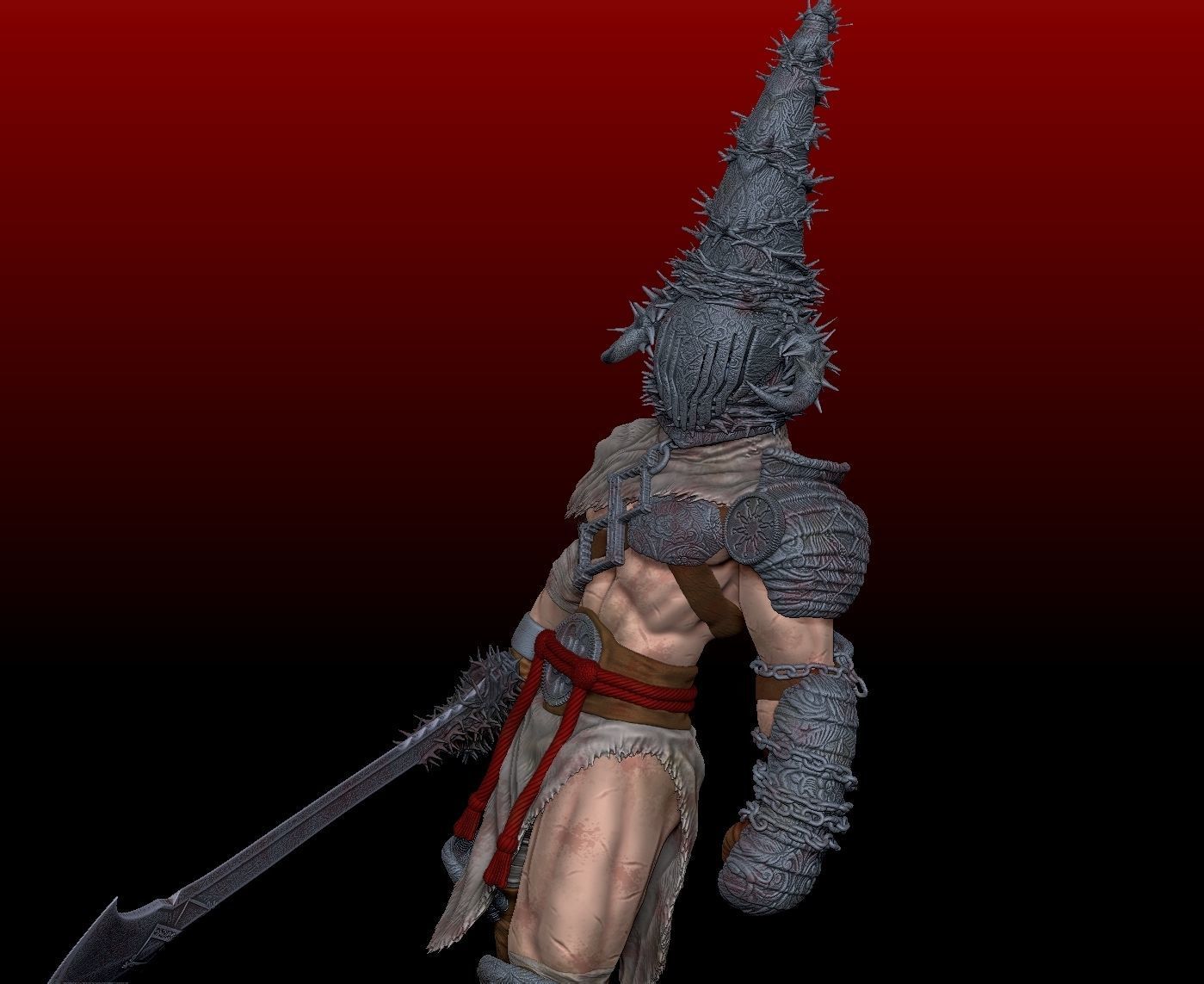 Blasphemous Penitent One - The Relentless Rectitude Skin 3D model 3D printable | CGTrader