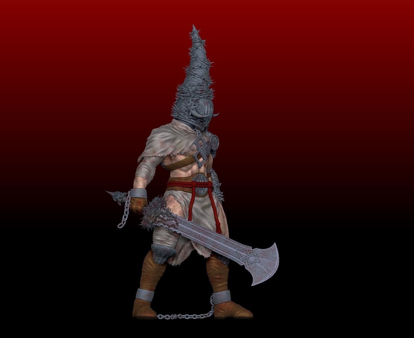 Blasphemous Penitent One - The Relentless Rectitude Skin 3D model 3D ...