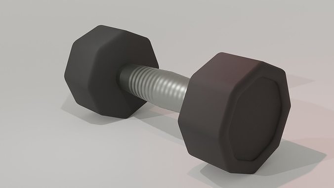 Dumbell 3d Model Cgtrader