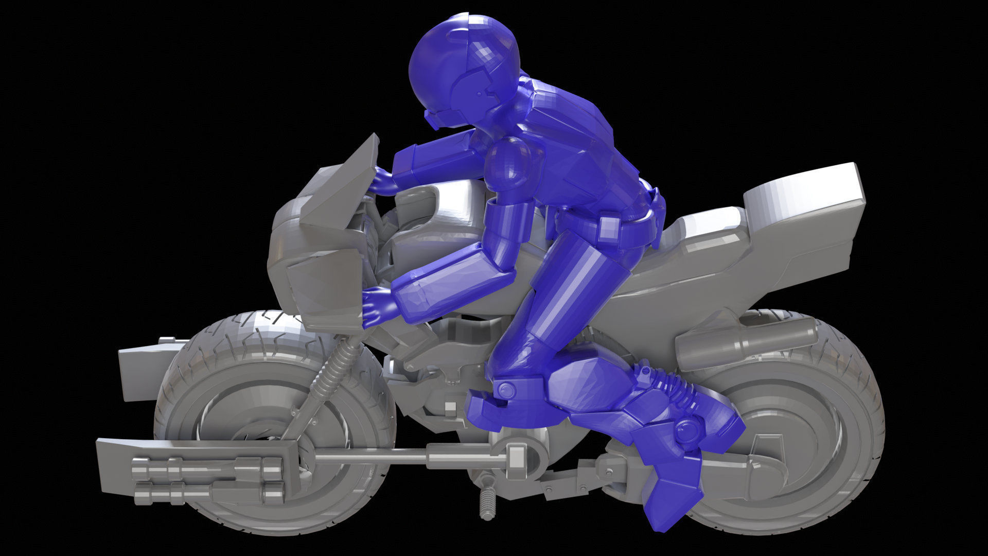 Veritech Cyclone Mospeda Printable 3D model 3D printable | CGTrader