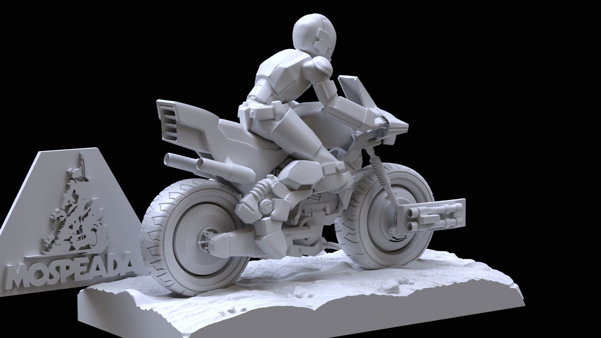 Veritech Cyclone Mospeda Printable 3D model 3D printable | CGTrader
