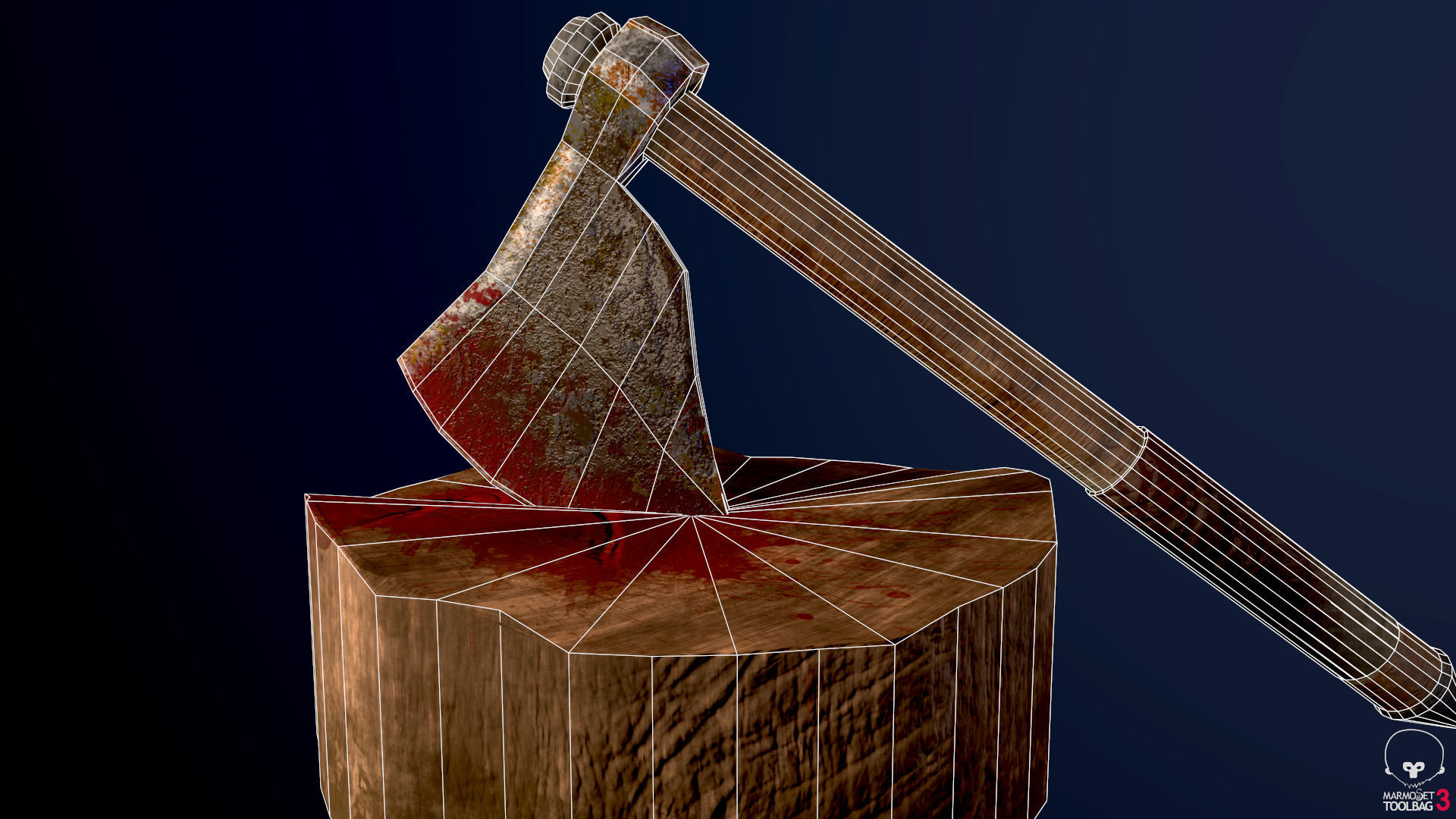 3D model Wooden Axe VR / AR / low-poly | CGTrader