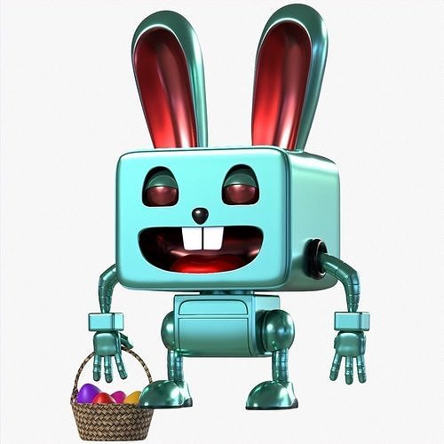 3D model Robotic Bunny VR / AR / low-poly | CGTrader