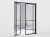 Aluminium door 301 3D model | CGTrader