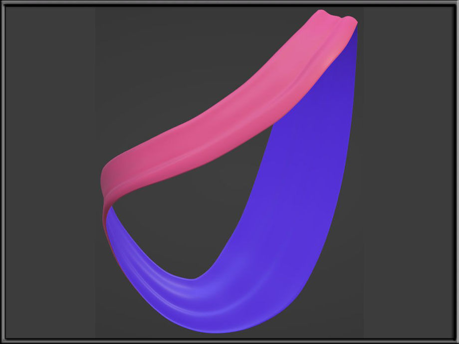 3D model Sash with Leather Textures VR / AR / low-poly | CGTrader