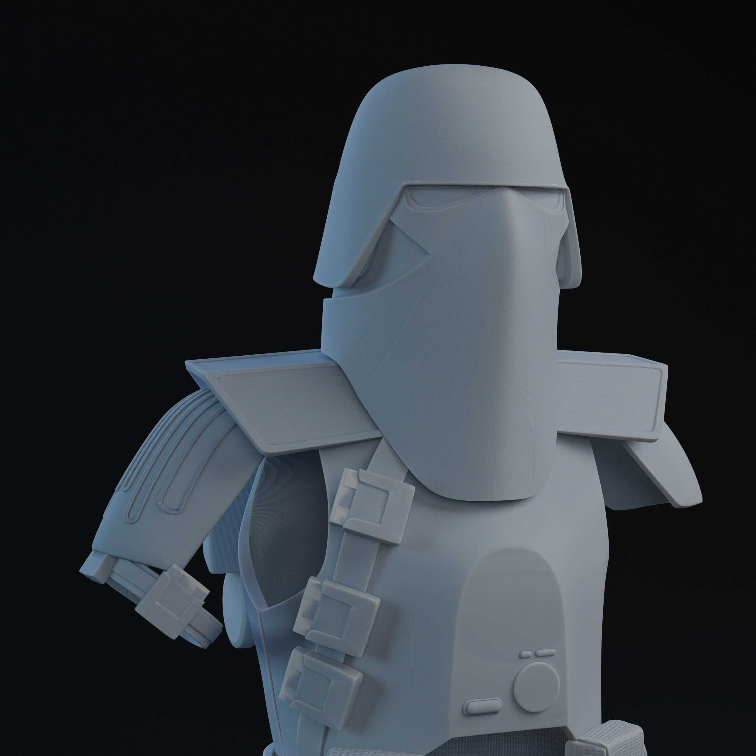 Galactic Marine 3D model 3D printable | CGTrader